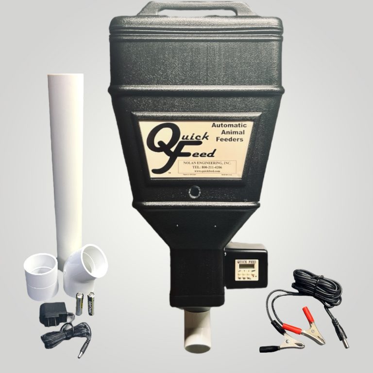Automatic Feeder with Battery Adapter – Quick Feed Automatic Feeders