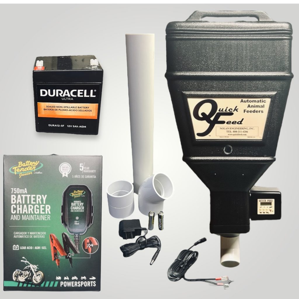 Trickle Charged Automatic Electronic Feeder – Quick Feed Automatic Feeders
